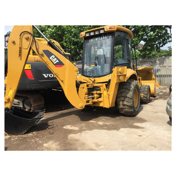 Used Caterpillar 416E Backhoe Loader - 4x4, 2 Ton Capacity