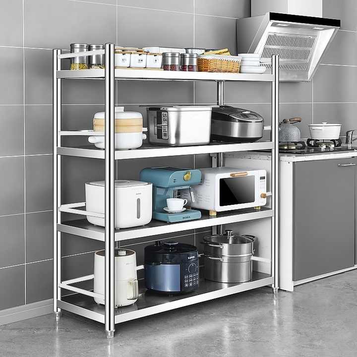 Efficient Kitchen Organization Stainless Steel Restaurant Storage Rack ...