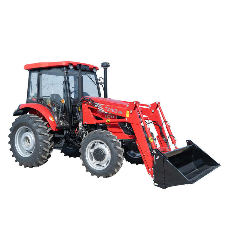 Tractor Backhoe Loader with Pallet Forks - Versatile & Durable