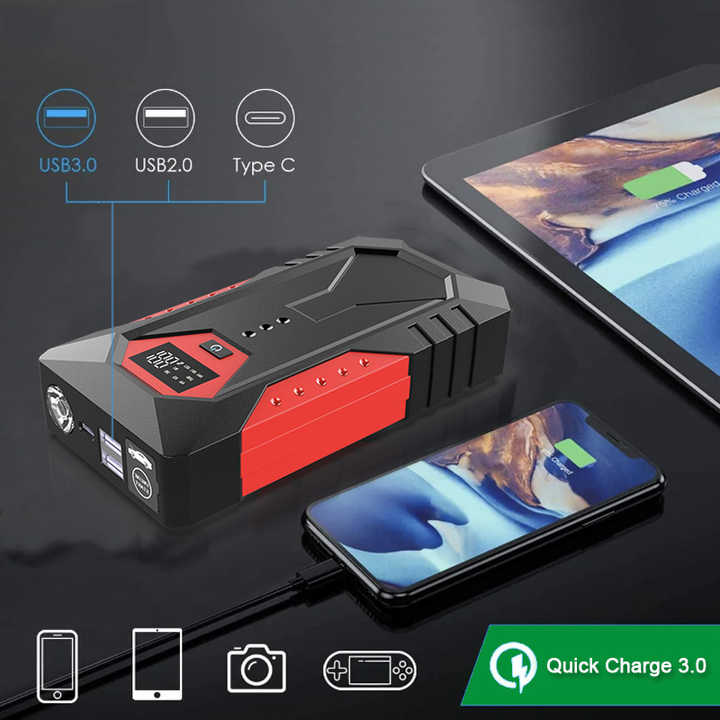 Car Emergency Starting Power Supply 12v Mobile Power Supply Car ...