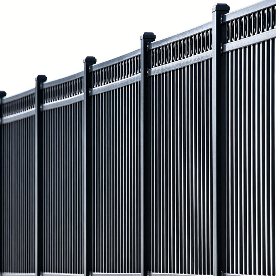 Customization Heavy Duty Aluminum Security Privacy Fence Panels 6 Feet ...