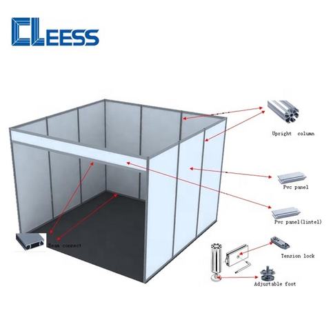 Aluminum Shell Scheme Display Modular Exhibition Stands| Alibaba.com
