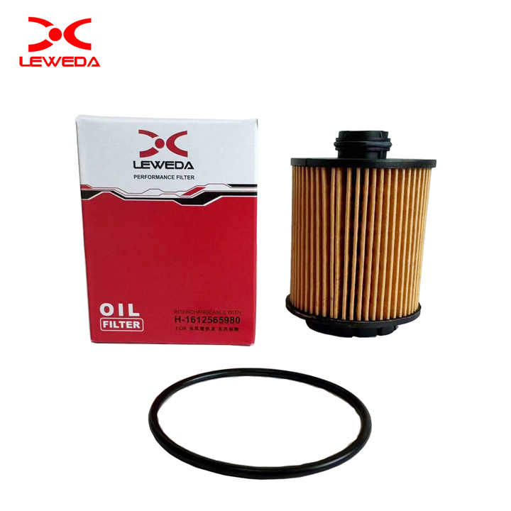 For LEWEDA New 1612565980 Paper OIL FILTER for Peugeot 2008 308 3008 ...