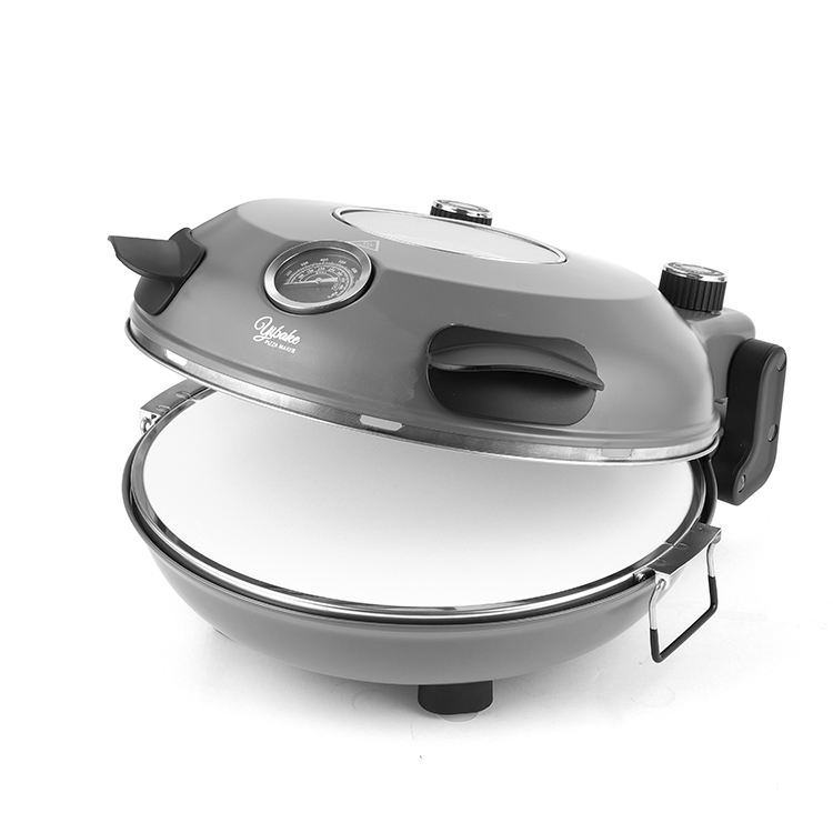 12-Inch Stainless Steel Electric Pizza Oven Overheat Protection ...