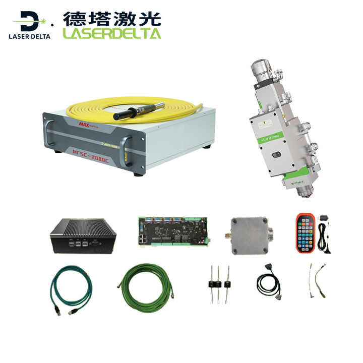 MAX 1500W Laser Source + Ratyools Cutting Head Bm110 + raytools Xc3000 ...