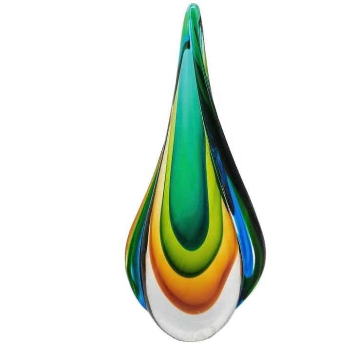 Hand Made Blown Art Glass Murano Glass Drops Decoration