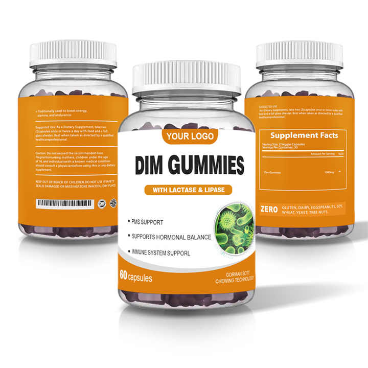 OEM Supplement Vitamins Dim Complex Gummies Capsules Women Food Dim ...