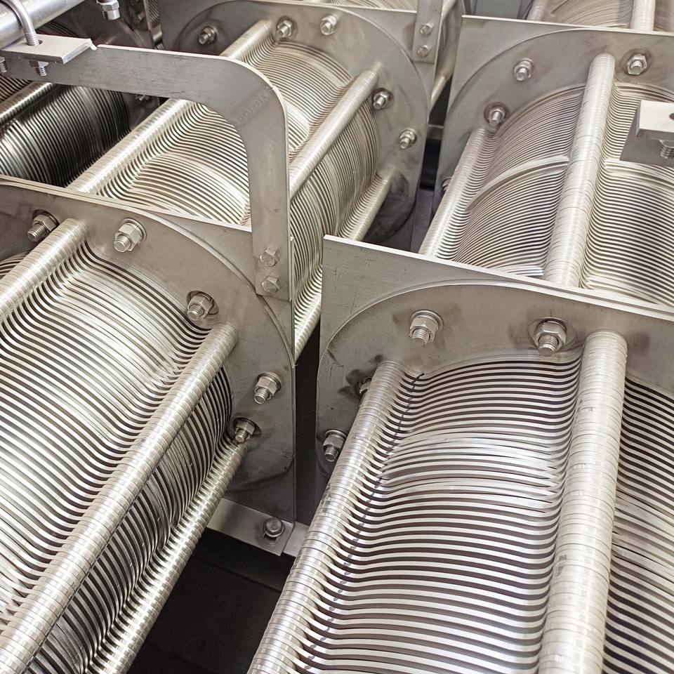 IEPP Multi Disc Screw Press Dehydrator Sludge Dewatering Machine for ...