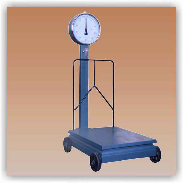 Mechanical Double Dial Platform Scale - 500kg Capacity