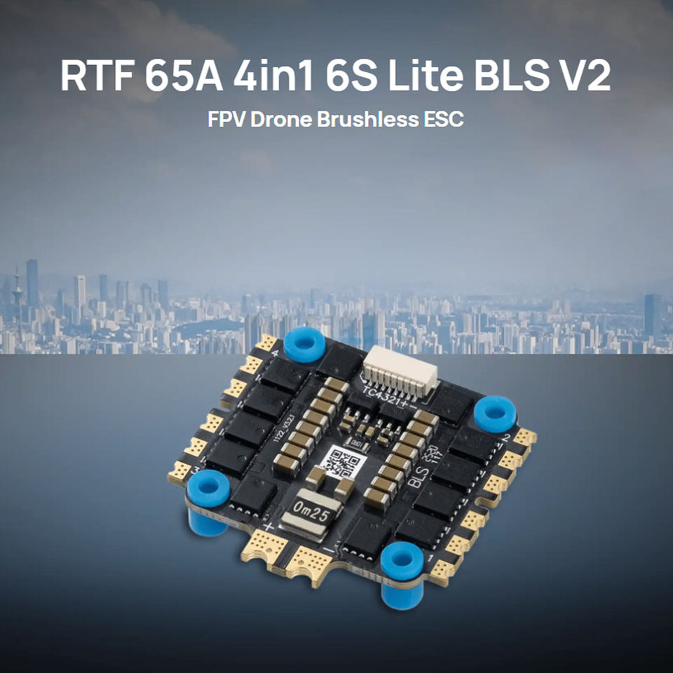 Hobbywing RTF 65A 4in1 6S Lite BLS V2 Brushless ESC BB51 Controller BLS ...