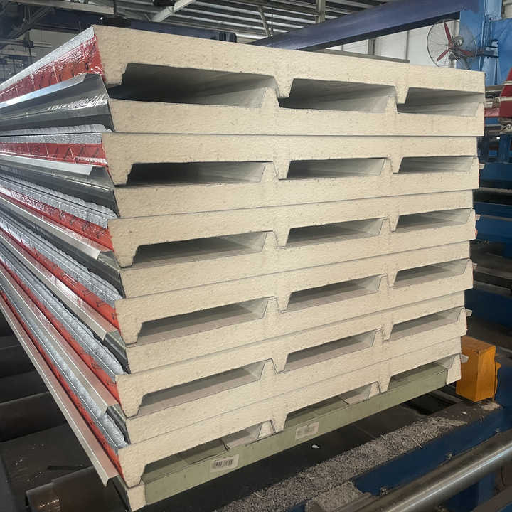 75mm/100mm/125mm/150mm PU/PIR/PUR Roof Sandwich Panels for Workshop Use ...