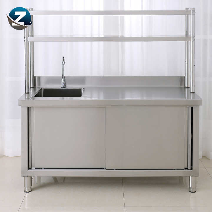Commercial Kitchen Sink Heavy Duty Stainless Steel Stand Single ...