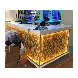 Wholesale l shape cafe bar counter design For Setting up Functional ...