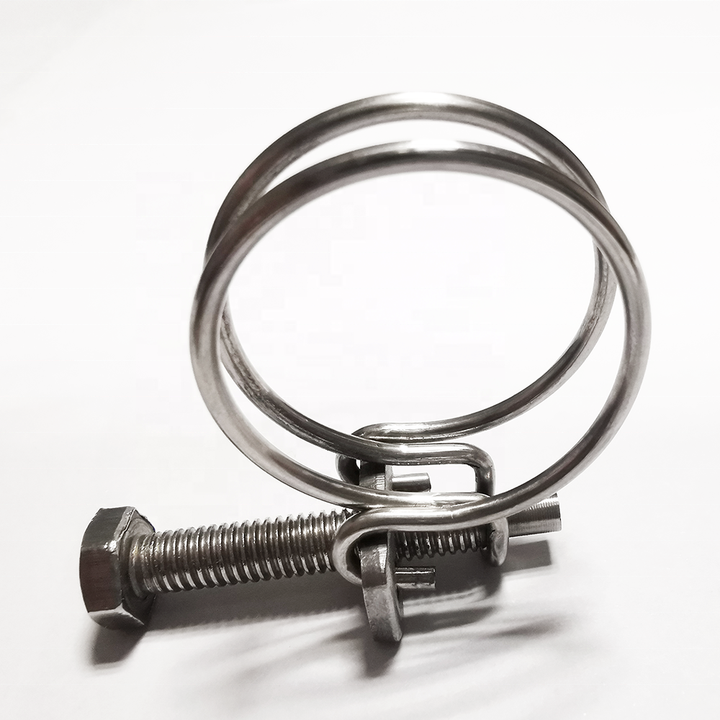 Double Wire Ring Hose Clamps Strong Wire Clamp Clips Flexible ...