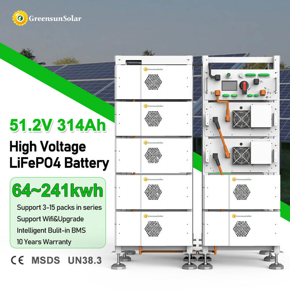 Battery Energy Storage System BESS Greensun 51.2v 314ah Lihitum Battery ...