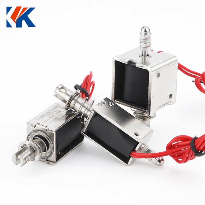 KK-0630B Strong Traction Electromagnet Actuator Long Stroke Push-Pull ...