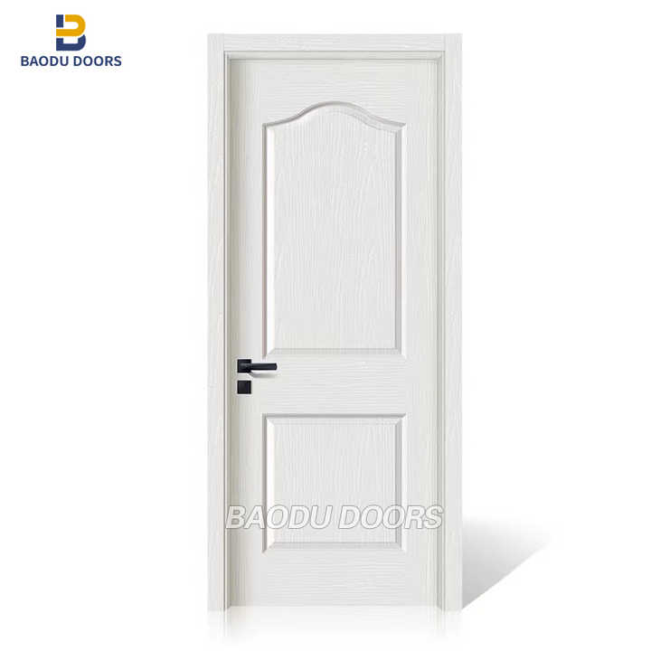 Internal Solid Wooden White Prime Doors for Office Interior
