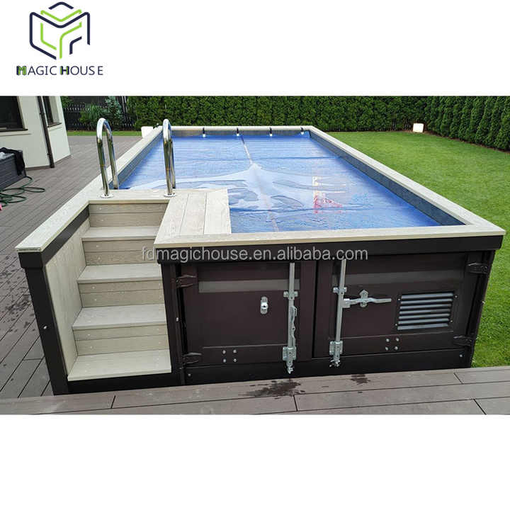 Magic House Container Pool - Modern & Portable Swimming Pool