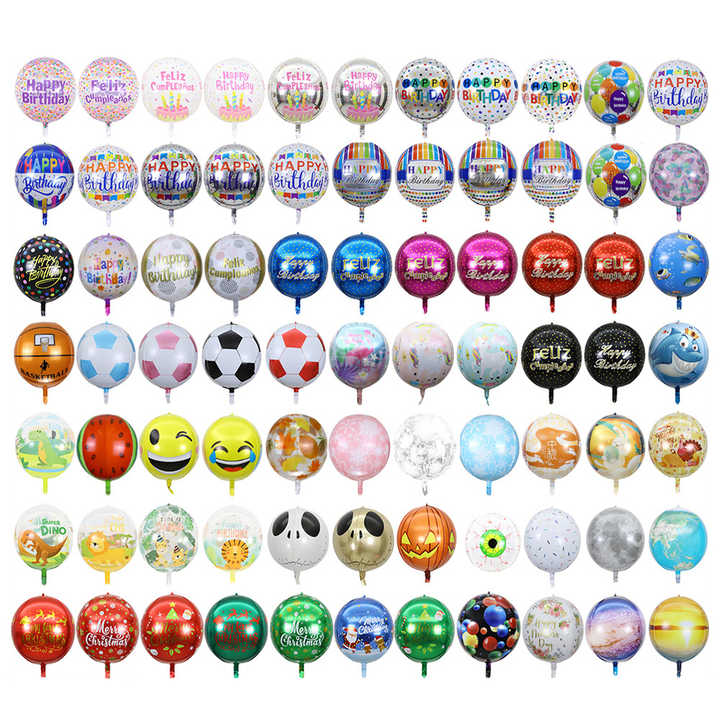 4D Balloon Birthday Sphere - Perfect for Parties & Events