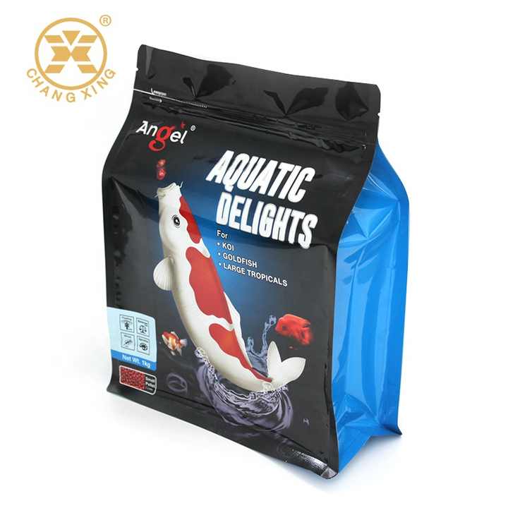 Custom Design Plastic Bags for Koi Fish Food - 10kg, 15kg, 20kg