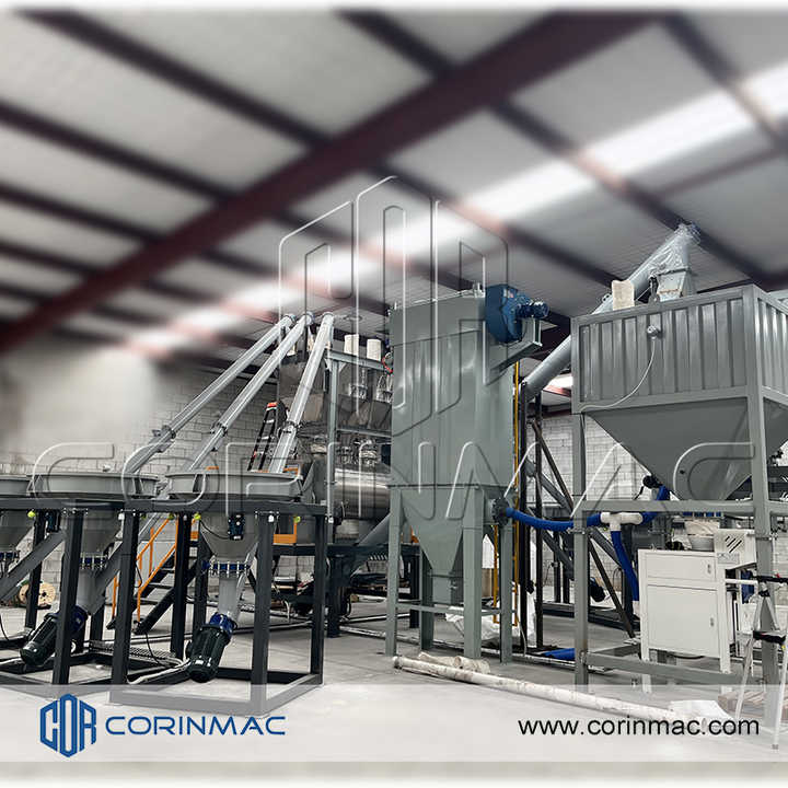 Automatic Dry Mortar Machine Mortar Mixture Machine with 380V/220V for ...