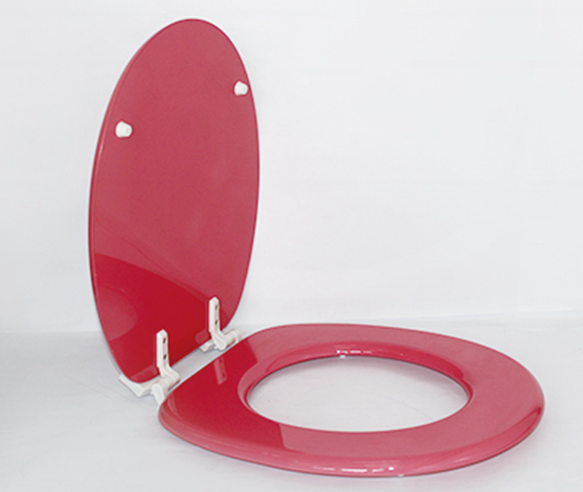 Luxurious Western Red Watermark Toilet Seat with Soft Close Seat Cover ...