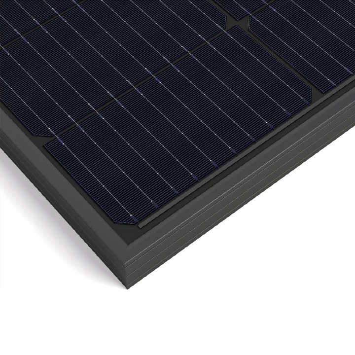 370W 126 cells 182mm Monocrystalline Silicon PV Module Single Glass ...