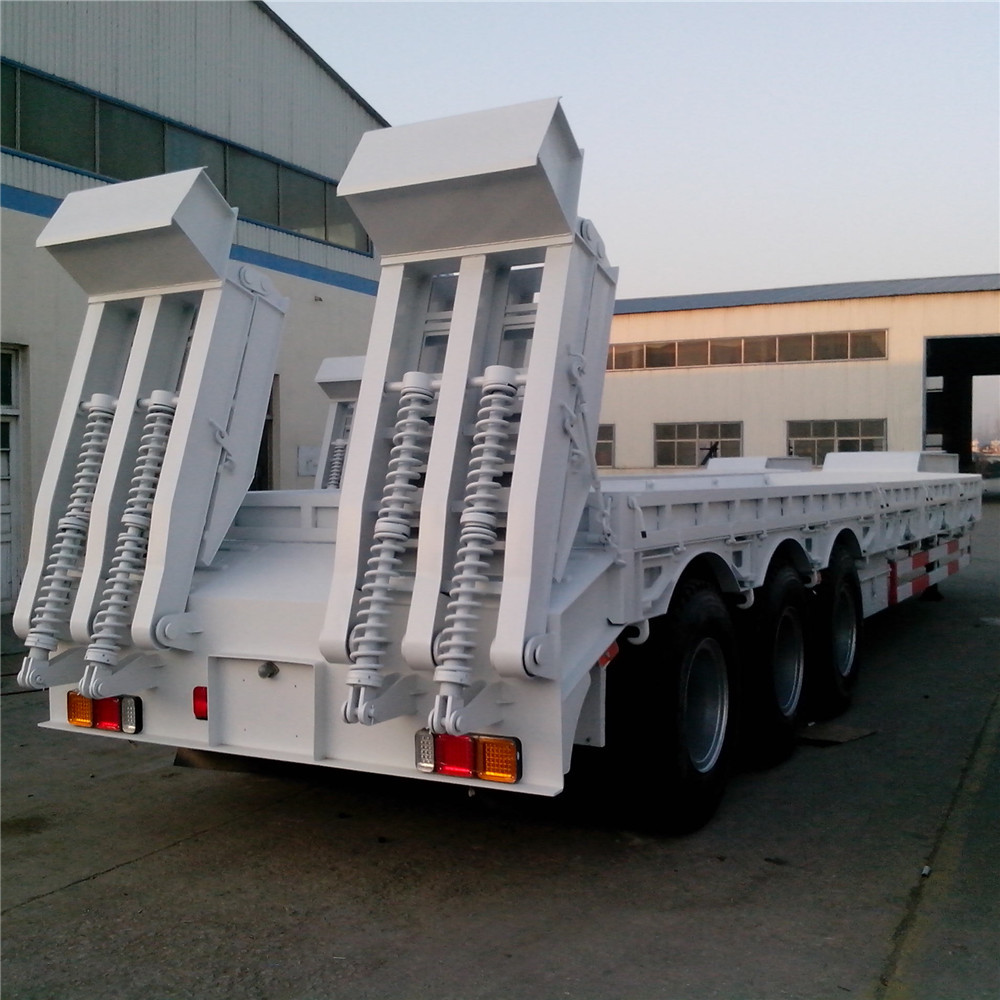 Container Side Loader - 3 Axle 20ft 40ft Steel Semi-Trailer