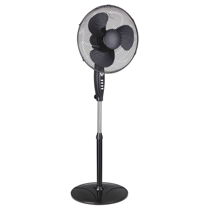 16inch Round Base Standing Fan - 40W Electric Cooler
