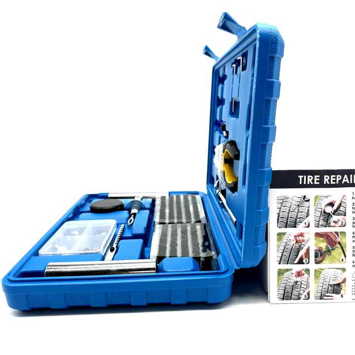Tire Repair Kit - 72pcs Heavy Duty Tire Plug Kit, Universal Tire Repair ...