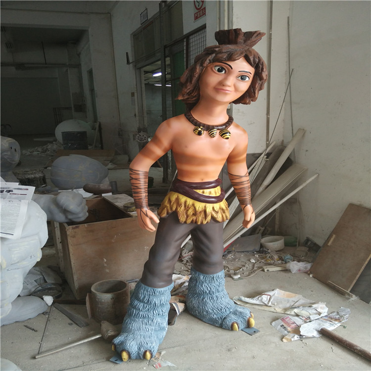 Life Size Cartoon Characters Statue - Custom Fiberglass Art