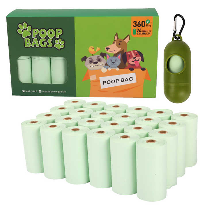 Custom Printed Scented Dog Poop Bags - Sustainable & Cute