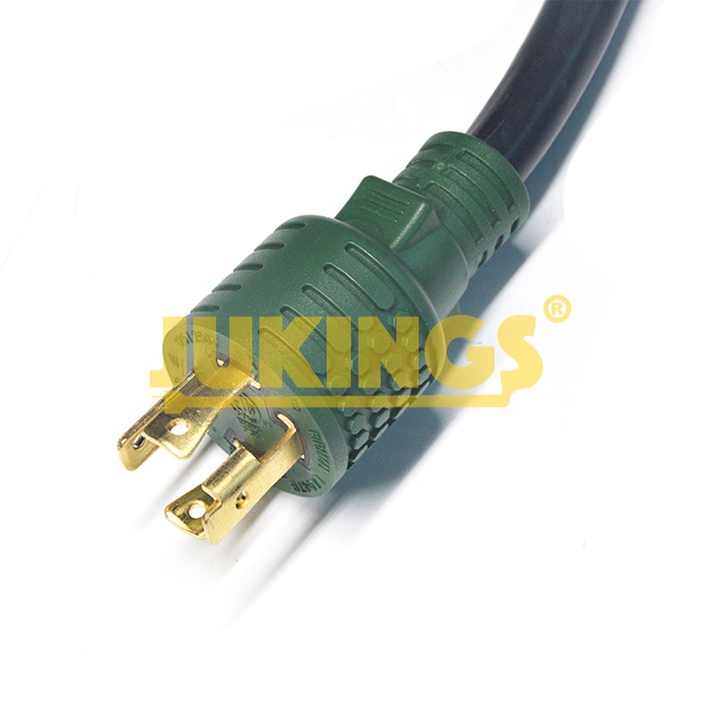50ft 30 Amp 4 Prong Generator Extension Cord 10 Gauge SJTW L14-30P to ...