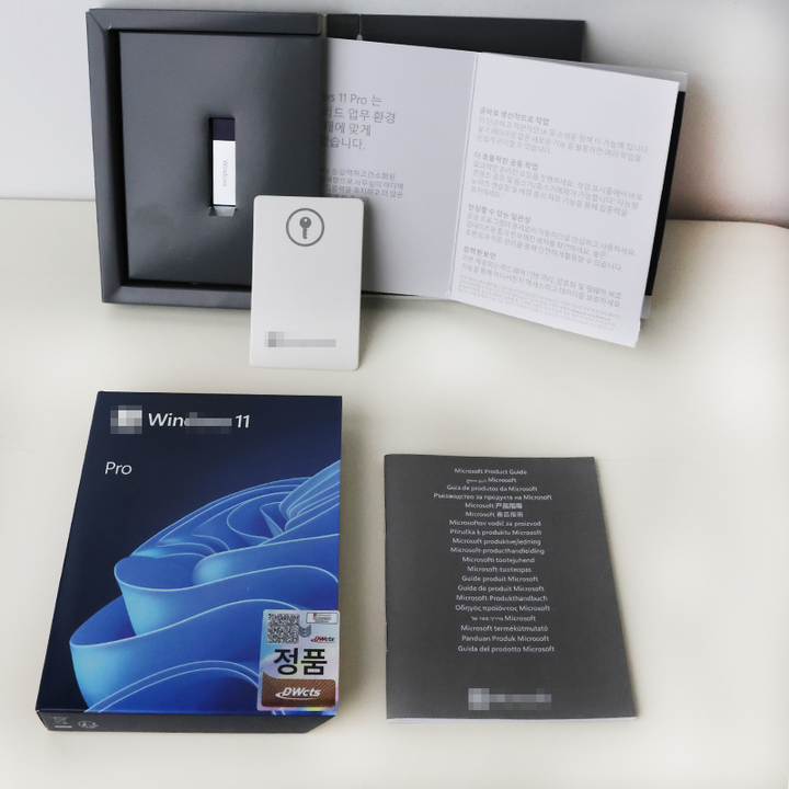 Win11 Pro Korean Version FPP Box USB3.0 COA Certification OEM Global ...