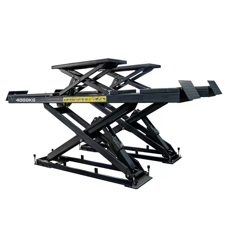 CE Certified Safe 4T 1.8M in Ground Alignment Two-Step Car Lift ...