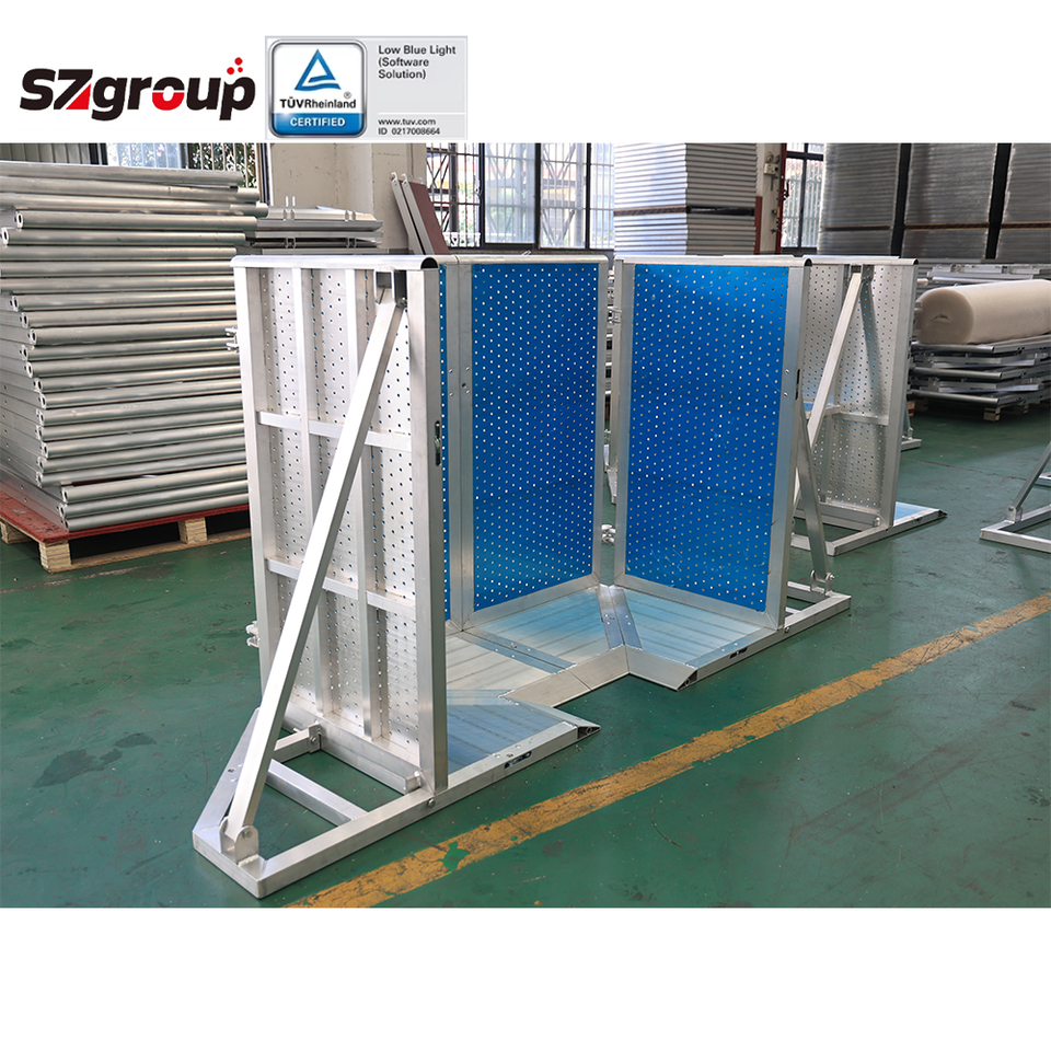 Aluminum Alloy Crowd Barriers Stage Safety Barrier with Modular Design ...
