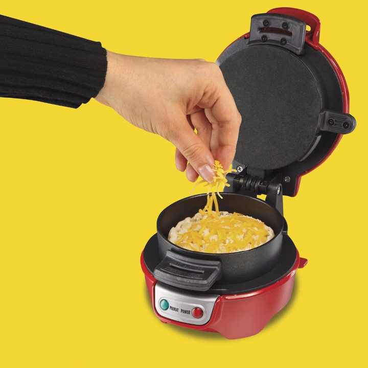 Small Electric Hamburger Grill - Dual Breakfast Sandwich Maker
