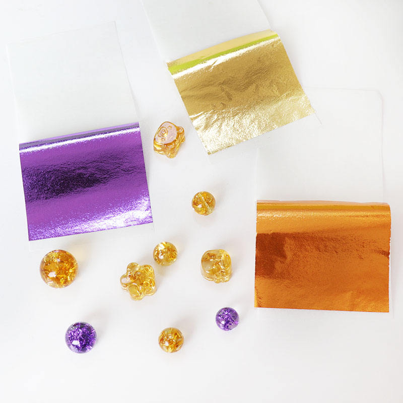 Colors 9*9 cm 100 sheets Epoxy Resin and UV resin decoration gold ...