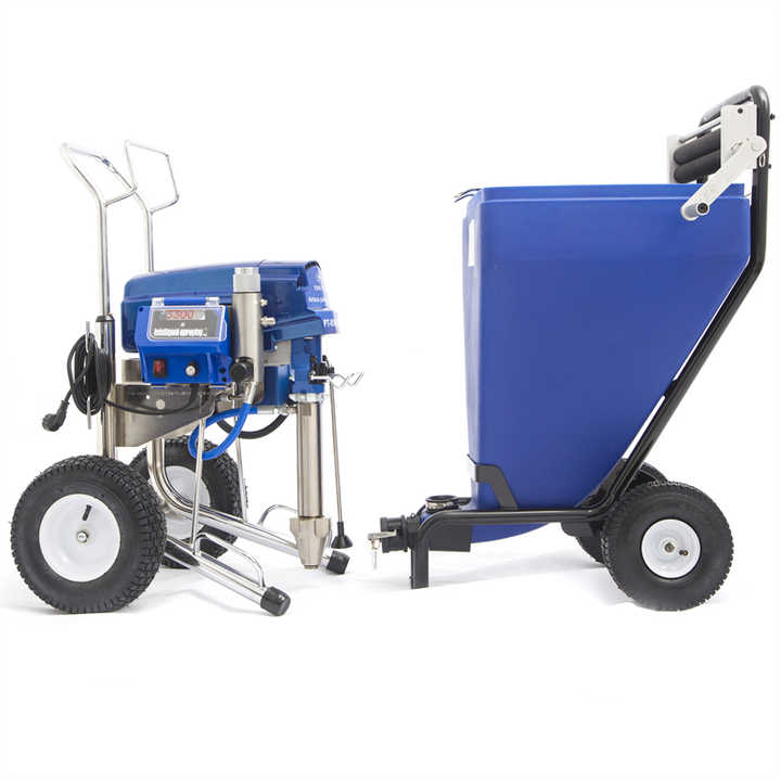YANFENG Airless Paint Sprayer Barrel Texture Hopper 105L Putty Bucket ...