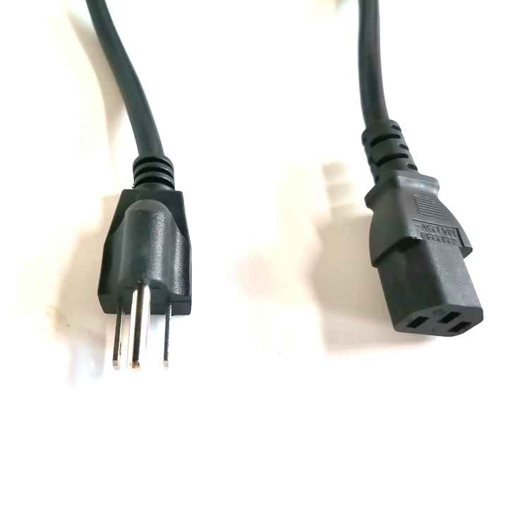 Heavy Duty Computer Power Cord 15A 14AWG NEMA 5-15P to IEC-320 C13 10ft PC Power Cords| Alibaba.com