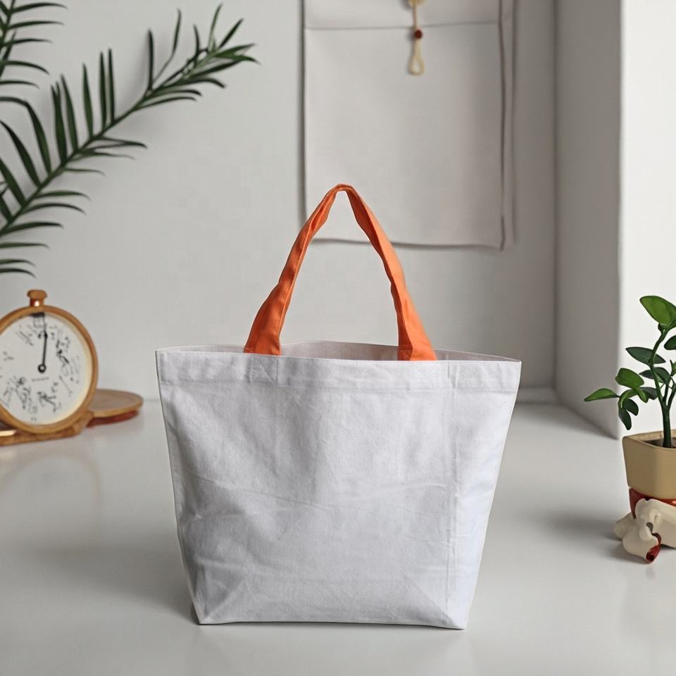 Medium Eco-friendly Canvas Tote Bags With Custom Print & Odm