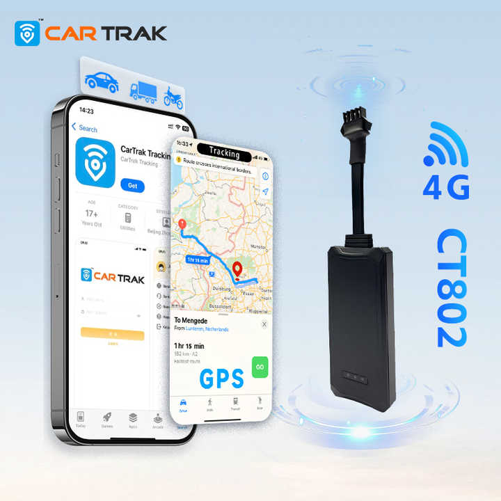 Mini GPS Tracker Device Enhanced Realtime Online Tracking Waterproof 4G ...