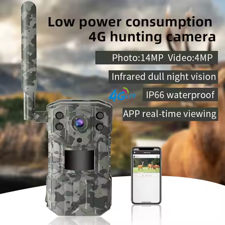 Cross-Border HD Smart Outdoor Hunting Camera 4G Infrared Night Vision ...
