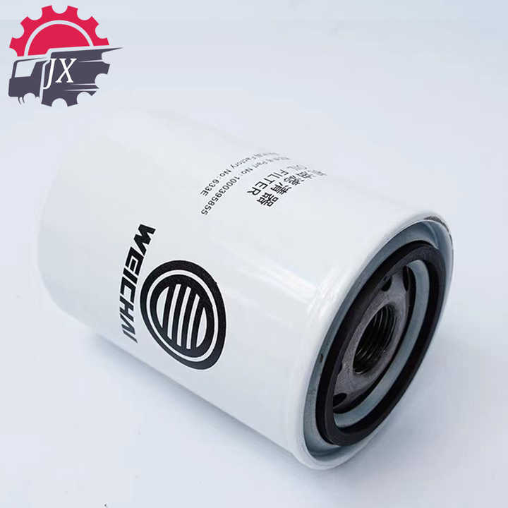 Factory Direct Oil Filter FAW Tiger V Weichai Light Truck Power Oil ...