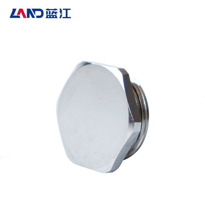 CE IP68 Hexagonal Nickel-plated Brass Cable Gland Screw Cover Cable ...
