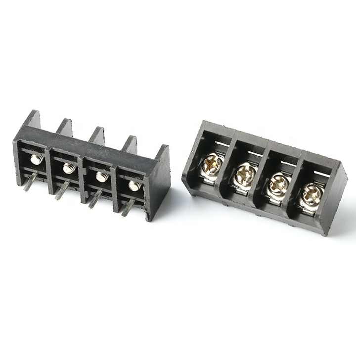 9500 4-Pin 300V Barrier Terminal Block 9.50mm Pitch Connector High ...