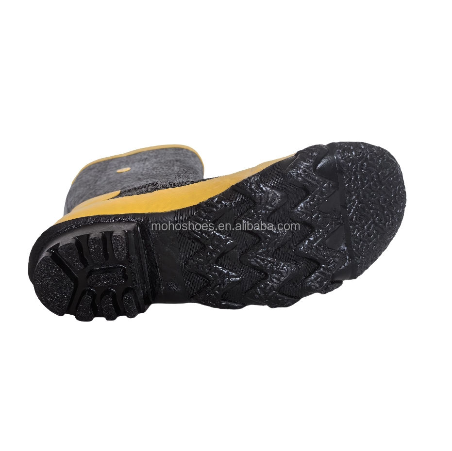 High Quality Waterproof Safety Rubber Boots with Steel Toe Summer ...