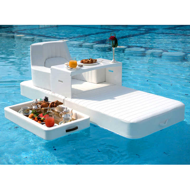 Luxury Waterproof Sofa In Water Floating Armchair Outdoor Swimming Pool ...