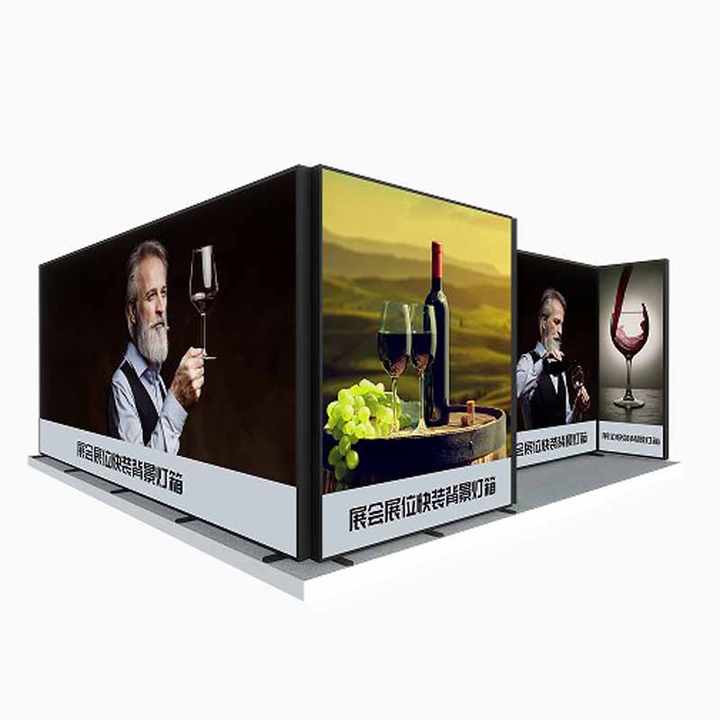 Aluminium Modular Display Exhibition Booth Walls Expo Tv Trade Show ...