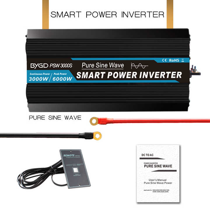 1500W Hybrid Solar Inverter - Efficient 12V/24V Solution